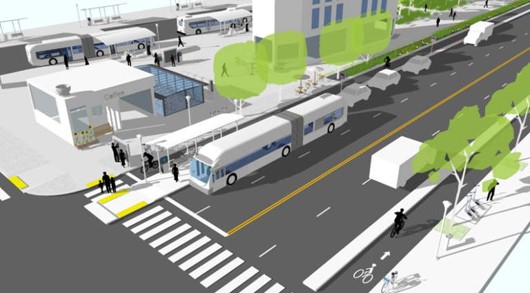 Urban mobility hubs: Architecture for sustainable transportation
